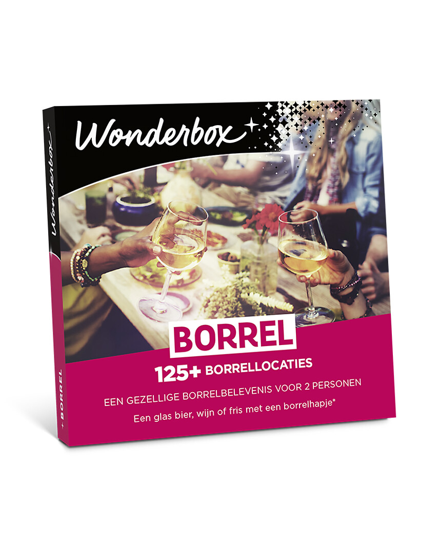Beleveniscadeau Borrel | Wonderbox